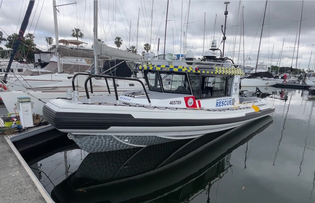 New 'Ballina 30' Rescue Vessel Passes Sea Trials