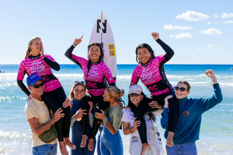 State backs major women’s surfing festival at Kingscliff
