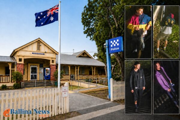 Byron Police Hunt Flag Thieves