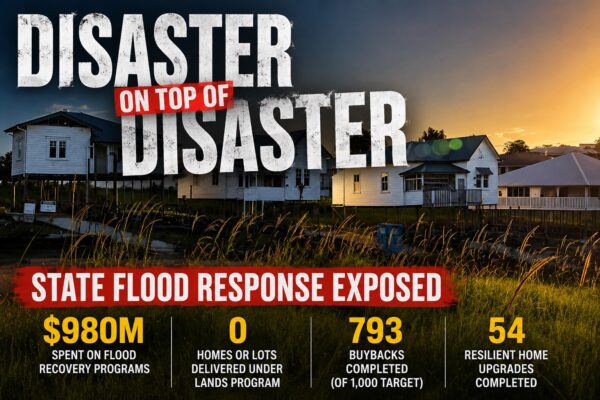 $980m flood recovery mess exposed by Auditor-General